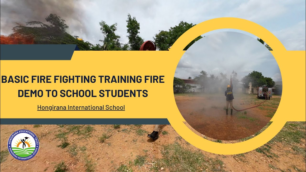 Basic Fire Fighting Training Fire Demo To School Students YouTube basic-fire-fighting-training-fire-demo-to-school-students-youtube