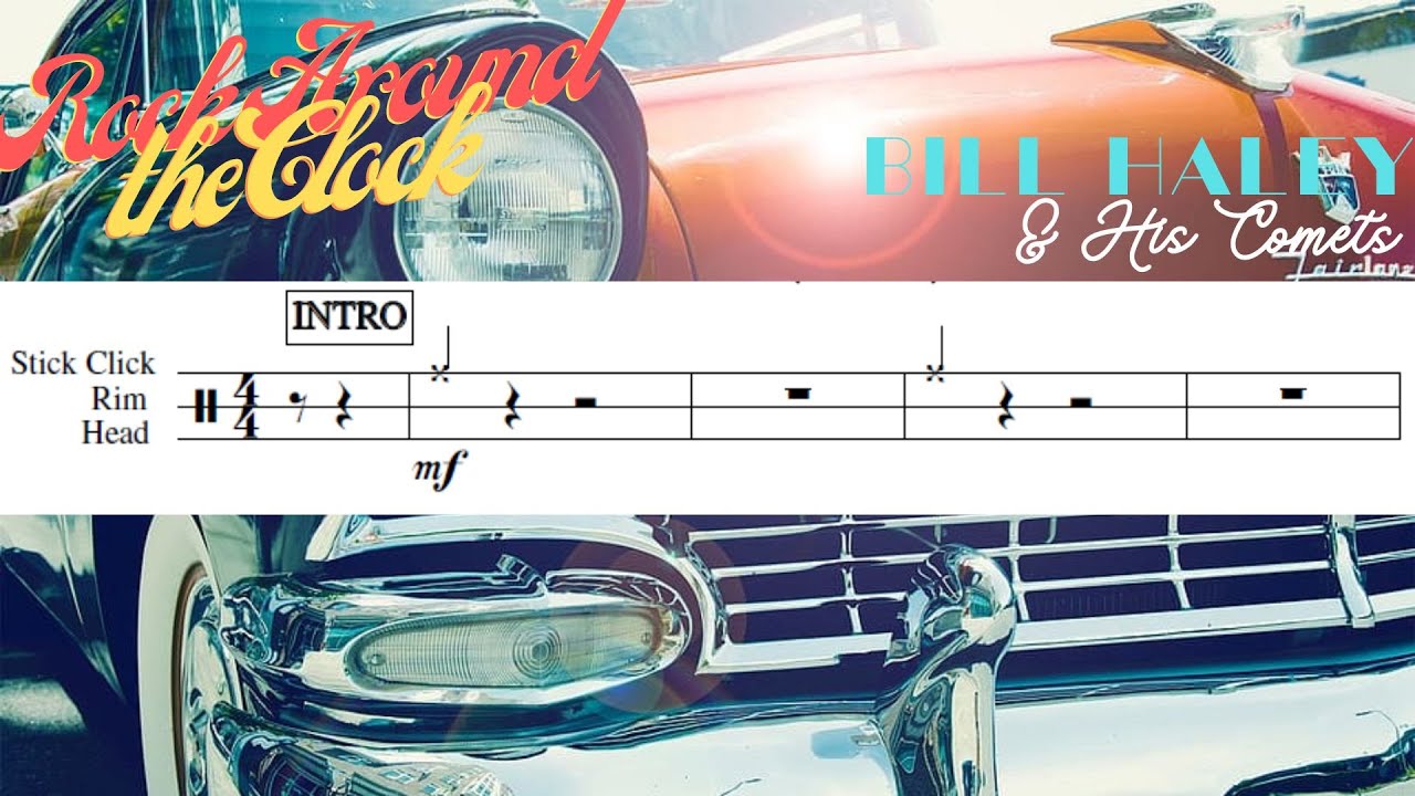 Rock Around the Clock Bucket Drum Play Along - YouTube