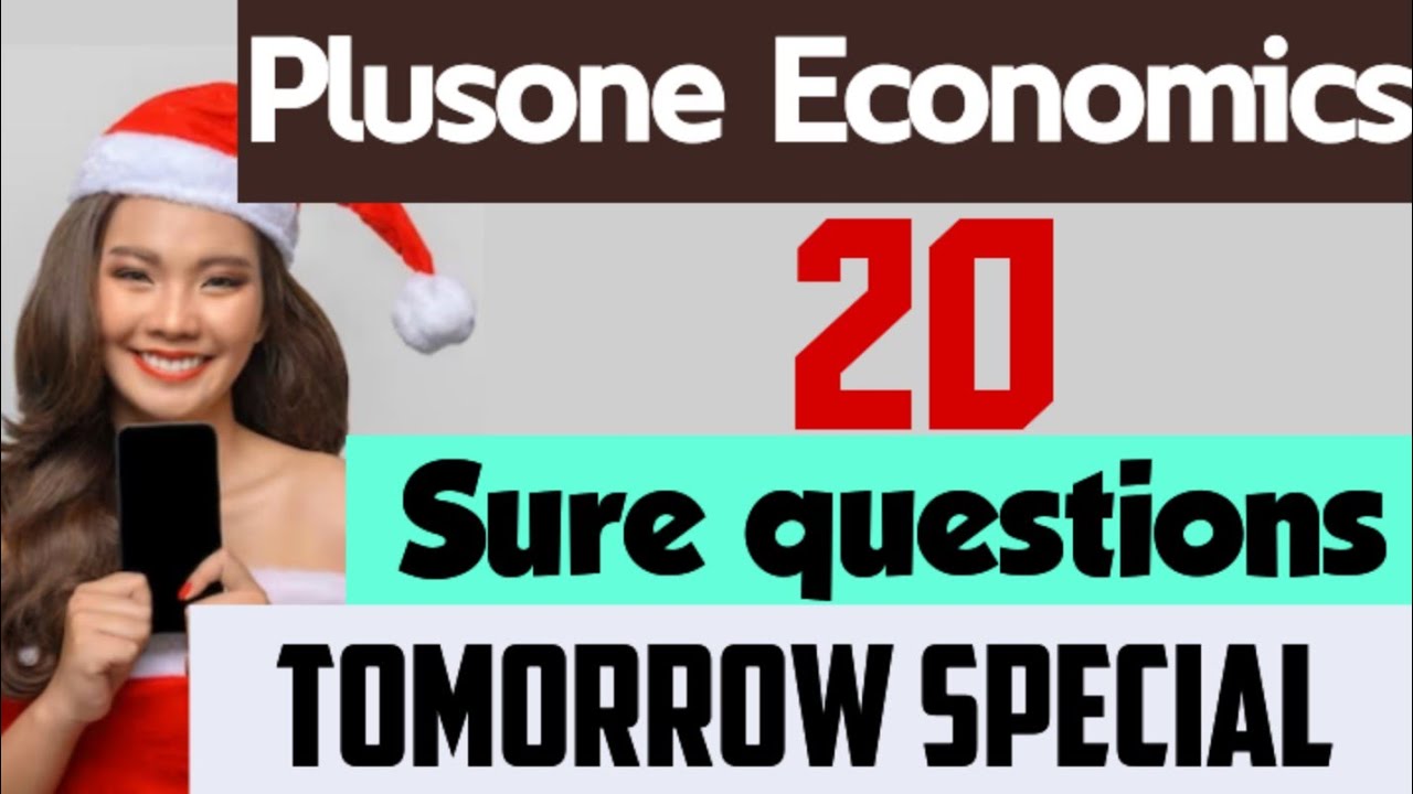 Plusone Economics | SURE QUESTION | Most important question | Bright to Success 🎄🔥 - YouTube
