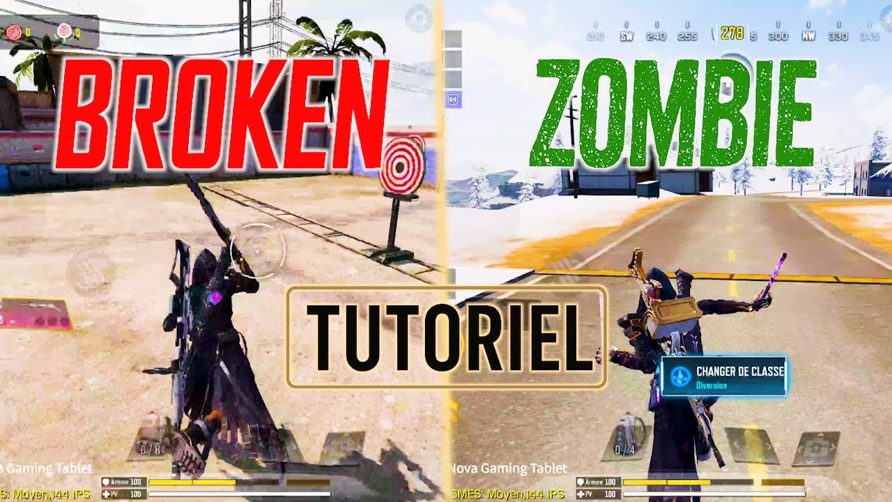 Comment faire le Mouvement a la Broken et le Zombie sur CODMobile BR codm fr - YouTube