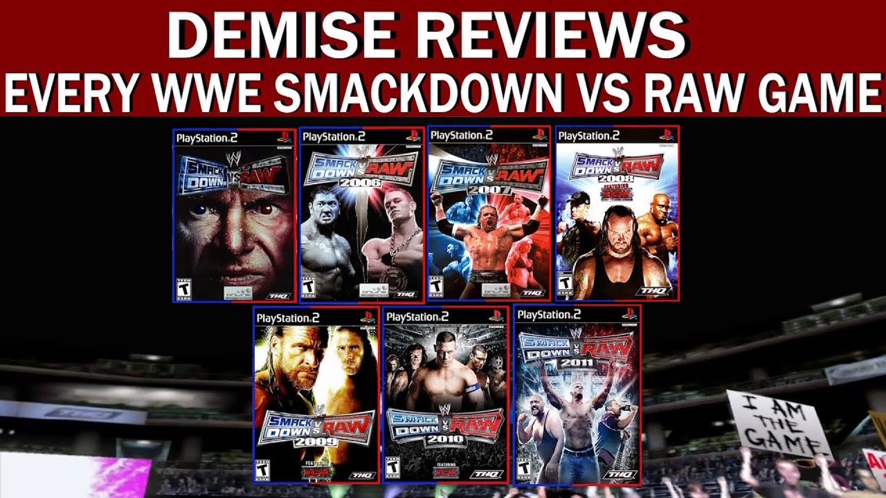 I Review Every WWE Smackdown vs Raw Game For PS2 - YouTube