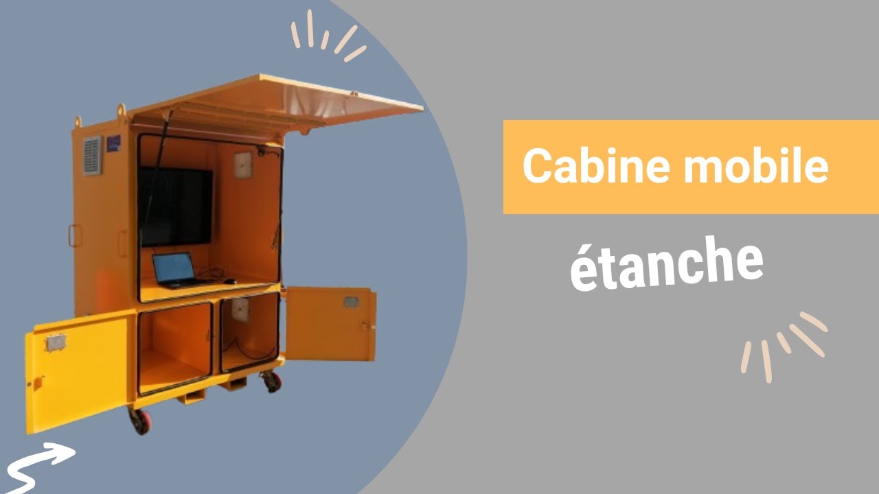 [CME] Cabine mobile étanche - YouTube