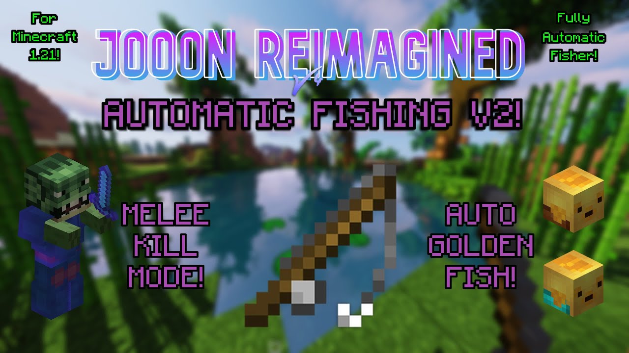 Hypixel Skyblock: AUTOMATIC FISHING V2! (JOOON REIMAGINED V4 FOR 1.21 ...