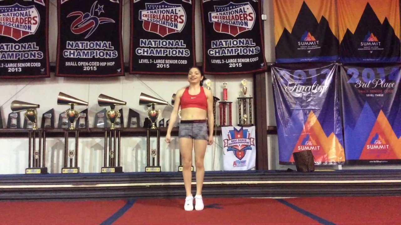 UTSA Cheer Tryout 16-17 - YouTube