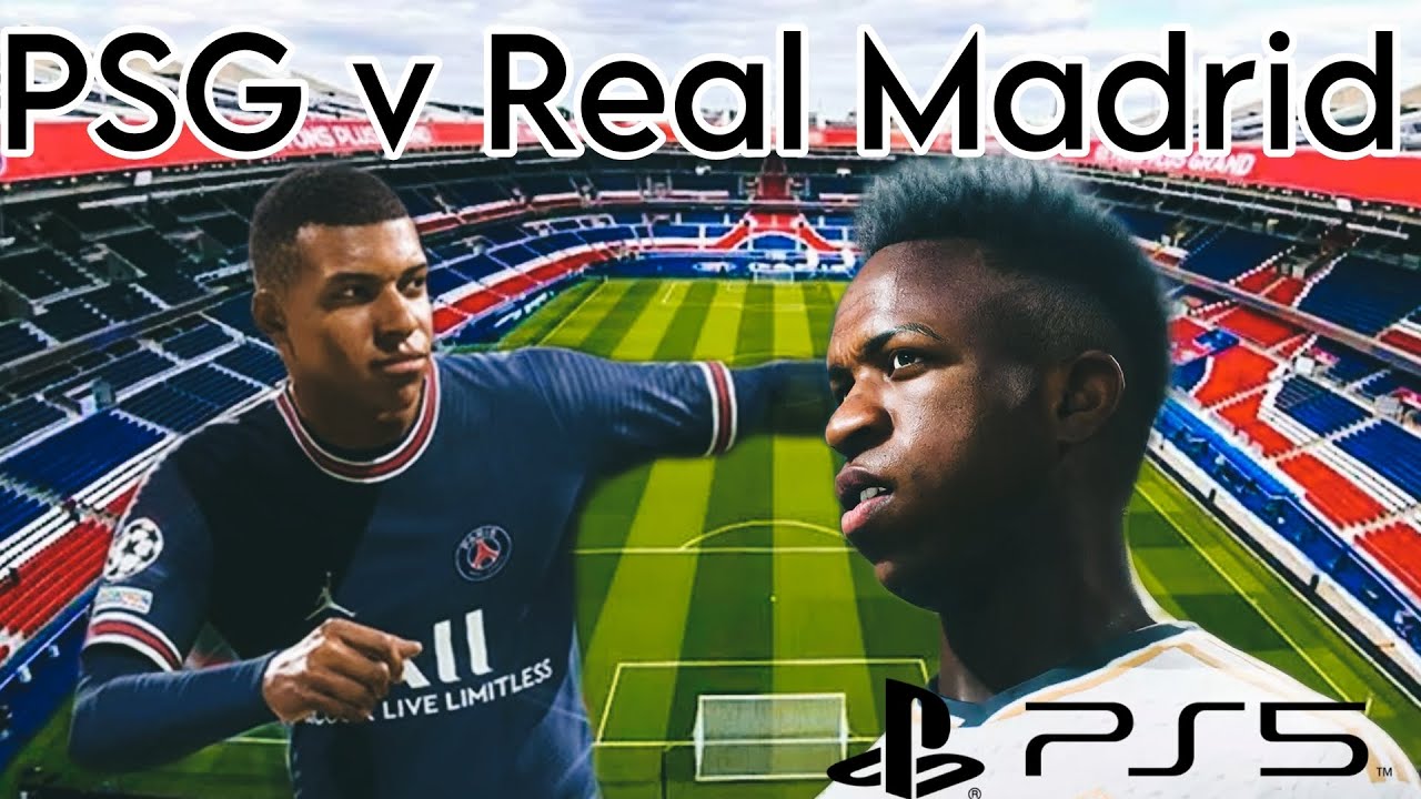 EA FC 24 Paris Saint German vs Real Madrid PS5 Seasons Online - YouTube