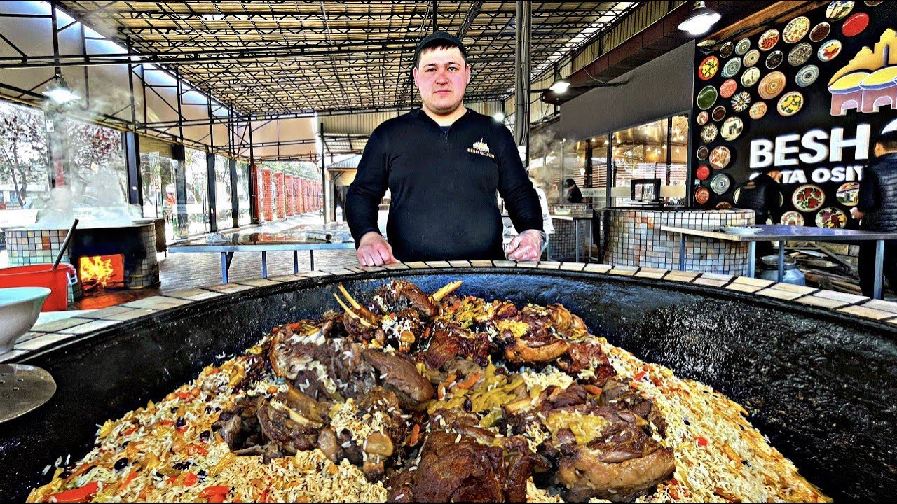 HOW TO COOK THE LARGEST PILAF IN THE WORLD - STEP BY STEP GUIDE. WORLD ...