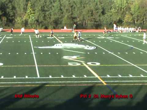 Paul VI Panthers at St. Mary's Ryken Knights - WCAC High School Soccer ...