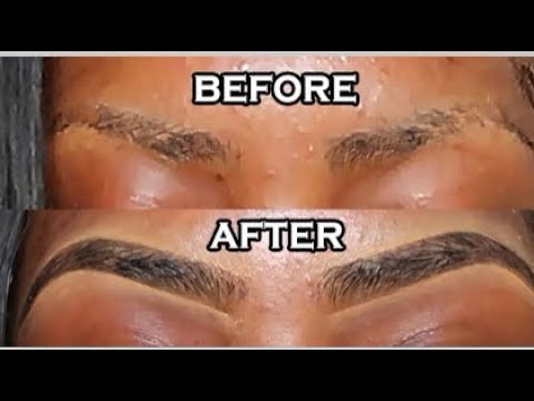 (UPDATED) HOW TO: EYEBROW TUTORIAL REVERSED | VanessaK7 - YouTube
