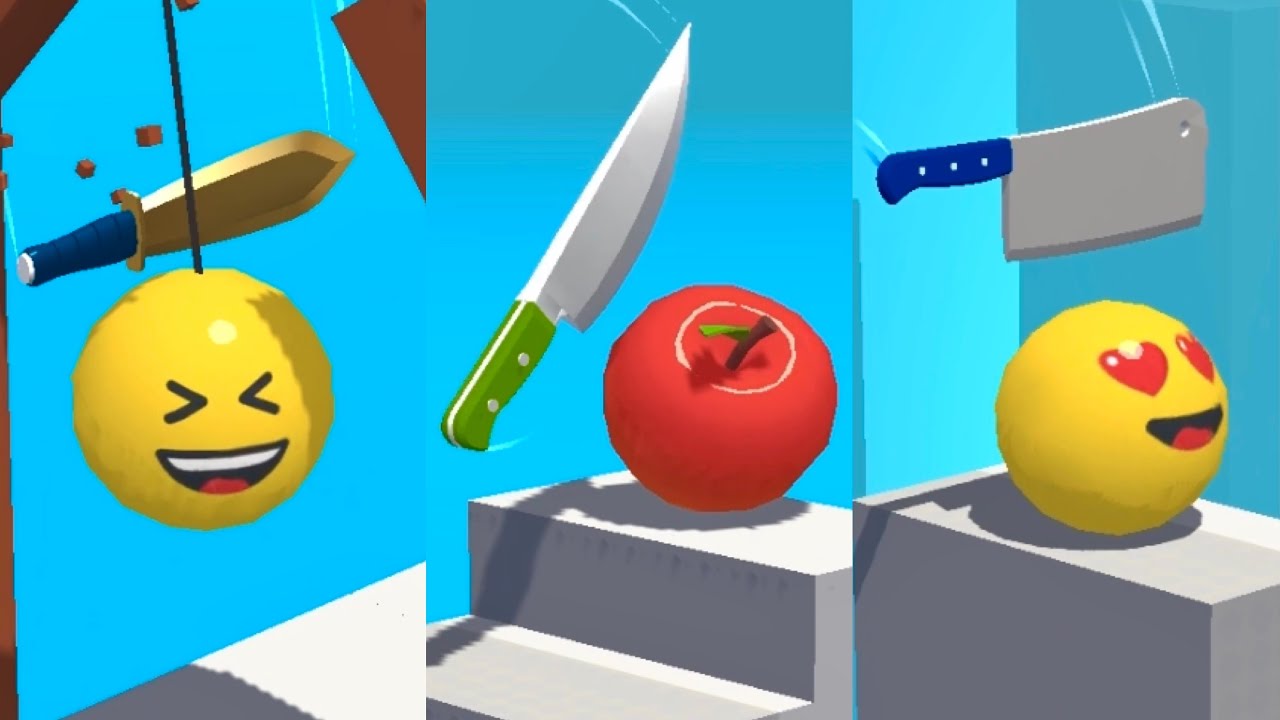 Slice it all! Very satisfying and relaxing ASMR slicing game - YouTube