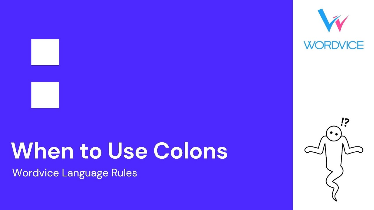 How to Use Colons In Your Writing - YouTube