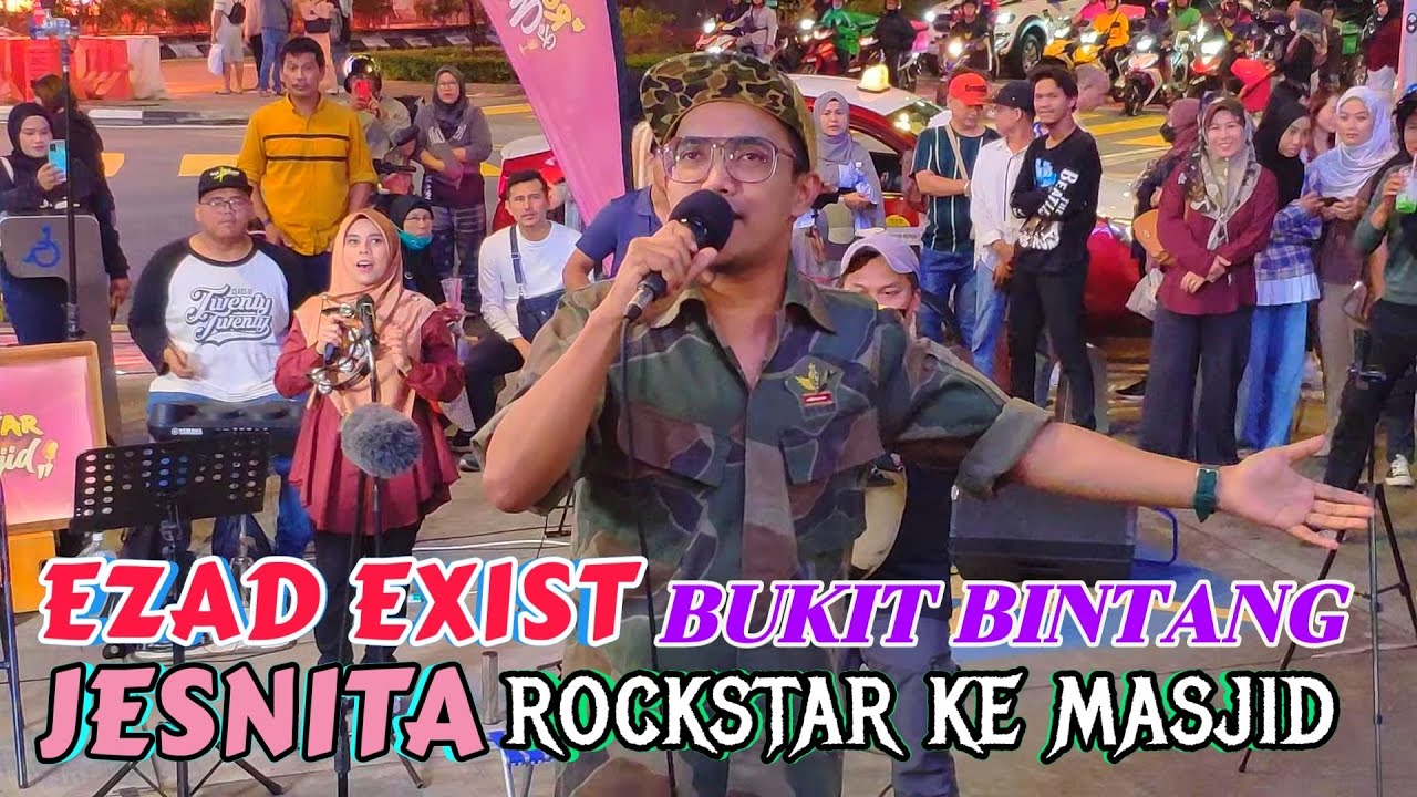 🔥Lagend Masih BERBISA Mantap EZAD EXIST tapau Lagu JAZZ😁 JESNITA🌹 org2 tua Cakap suara telan ...