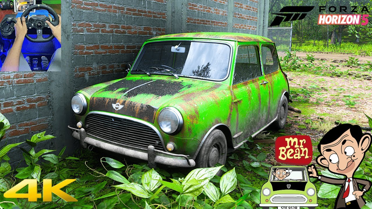Rebuilding Mini Cooper - forza horizon 5 - steering wheel gameplay ...