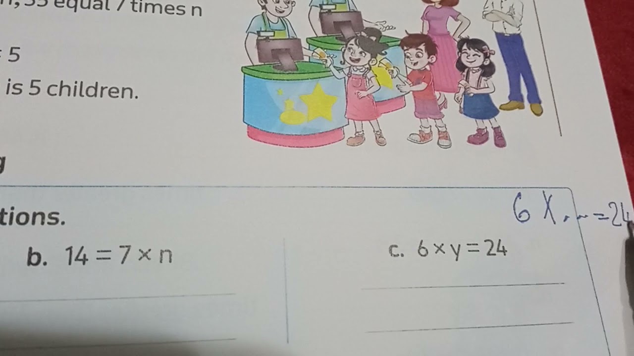 Lesson 2 Unit 5 creating Multiplicative Comparison Equation - YouTube