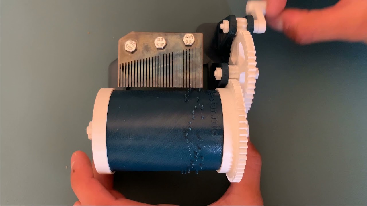 Twinkle Twinkle Little Star - 3D Printed Music Box - YouTube