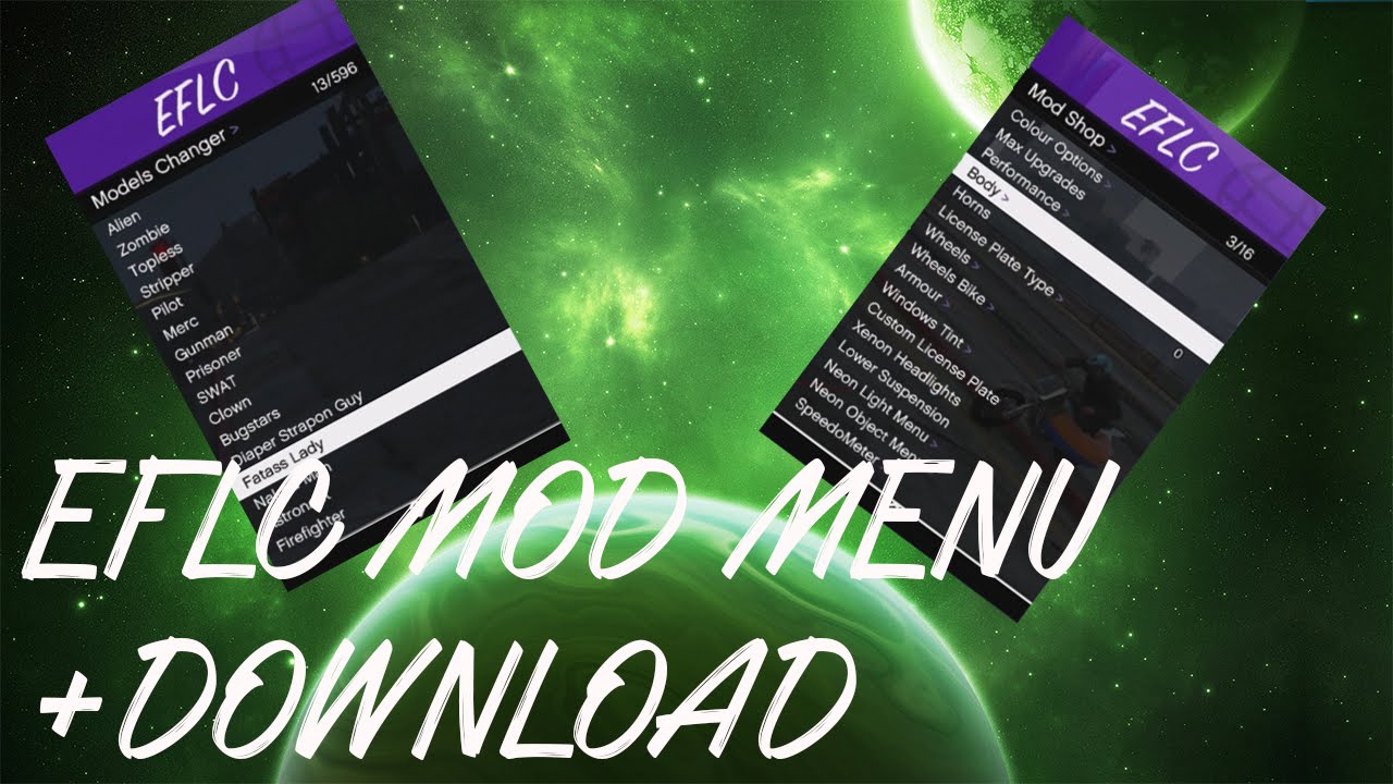 XBOX 360 1.27 EFLC FREE MOD MENU +DOWNLOAD - YouTube