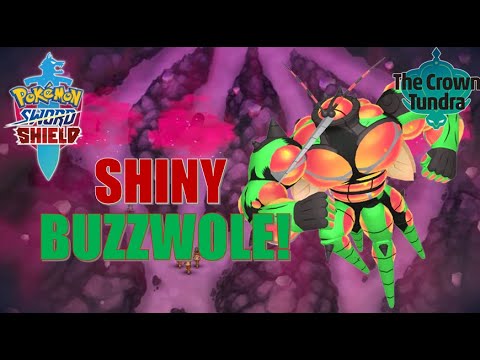 SHINY BUZZWOLE CAUGHT in Dynamax Adventures (Pokémon Sword and Shield) - YouTube