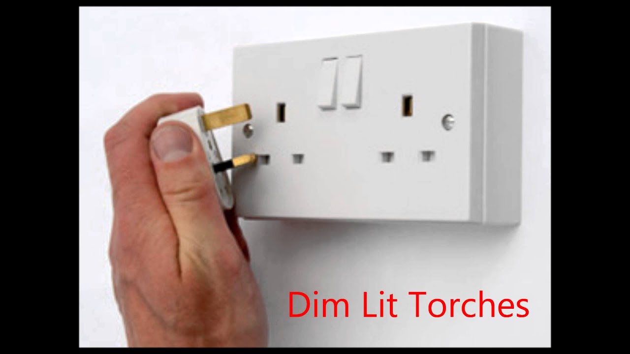 Dim Lit Torches - Plug Sockets - YouTube