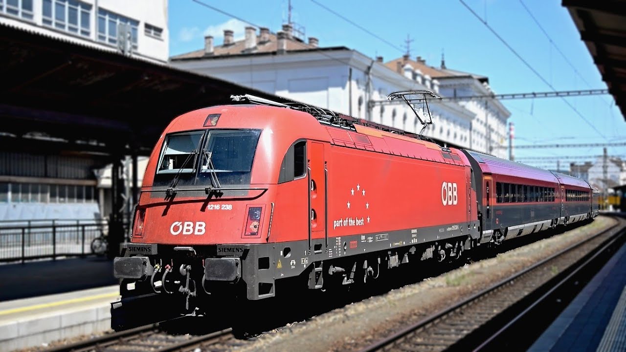 RJ 257 VINDOBONA (Berlin Hbf Wien Hbf) Brno hlavní nádraží - YouTube