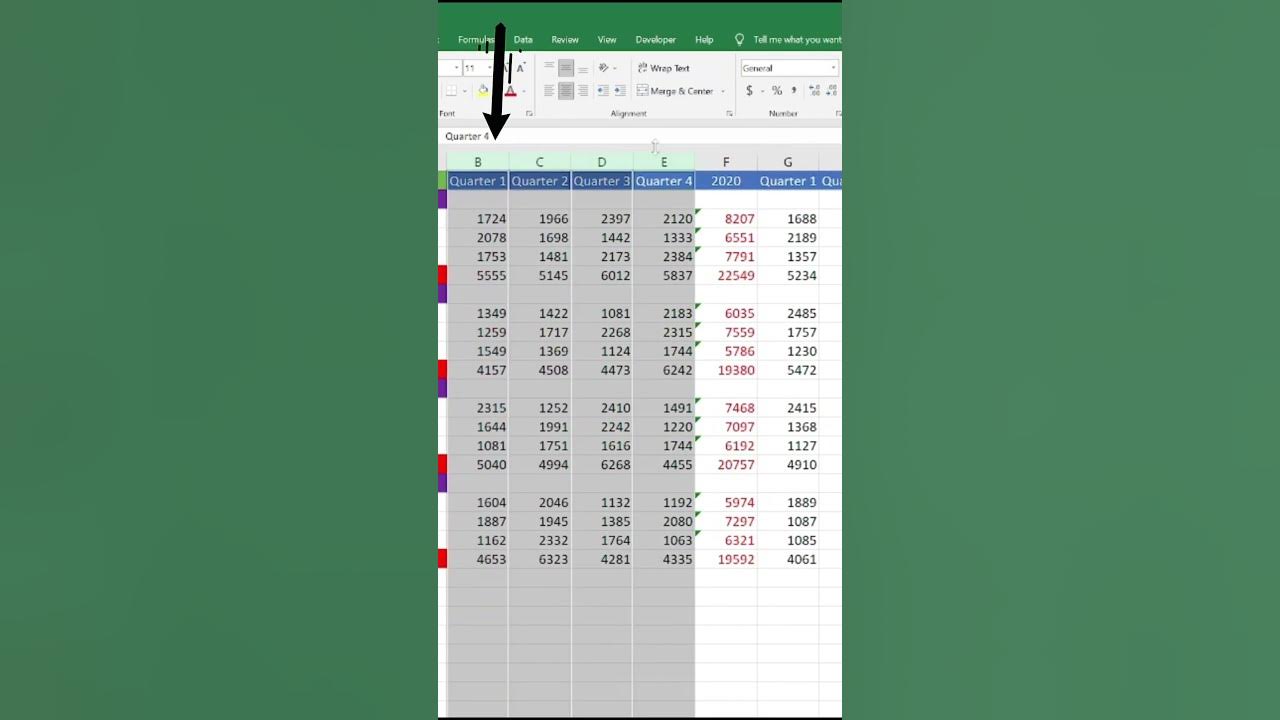 Master Grouping Columns in Excel - YouTube