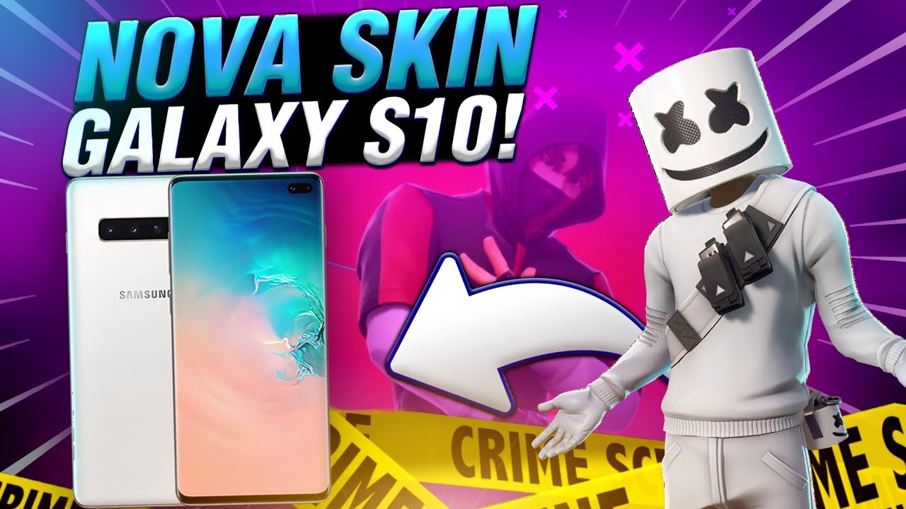 SAIU!! FORTNITE ANDROID NOVA SKIN EXCLUSIVA DO GALAXY S10 E MAIS.. 😱 ...