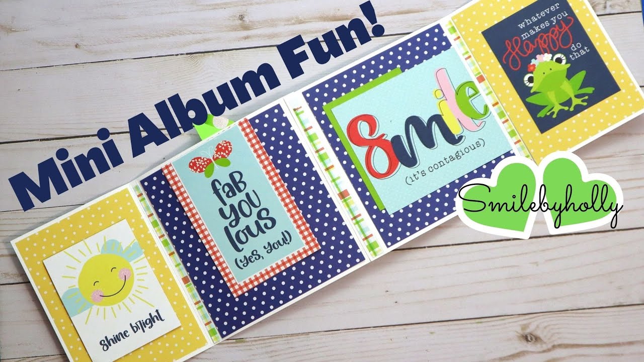 Easy Mini Album Tutorial - YouTube