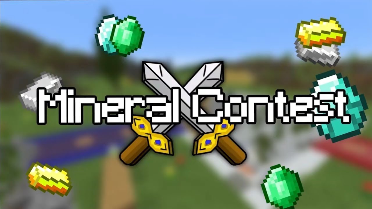 LIVE MINECRAFT MINERAL CONTEST ! - YouTube