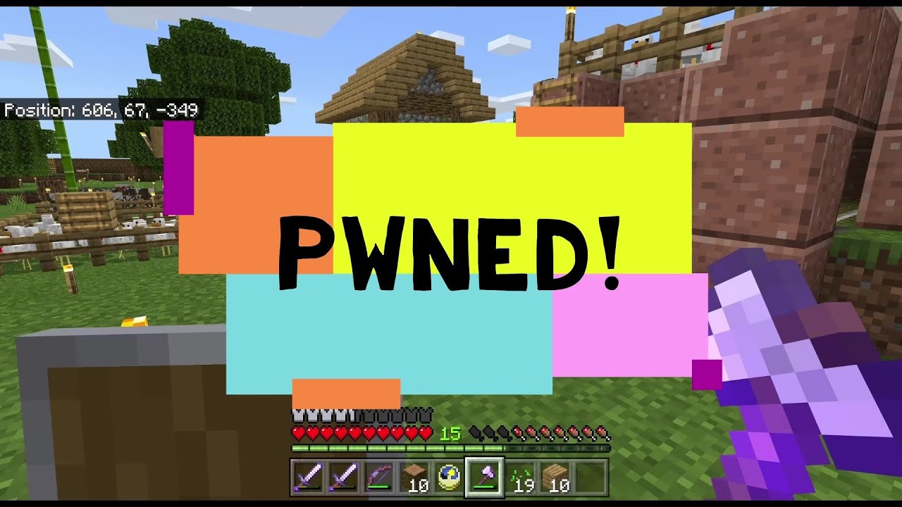 Minecraft Epic FAIL! When eggs go bad. - YouTube