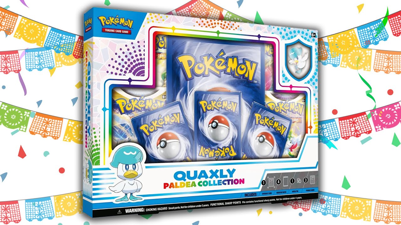 Opening A Quaxly Paldea Collection Box! - YouTube