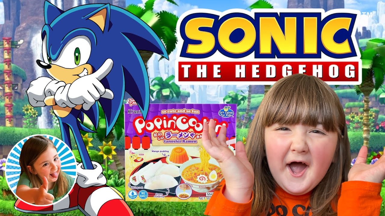 Sonic the Hedgehog wants our Popin’ Cookin’ Ramen! - YouTube