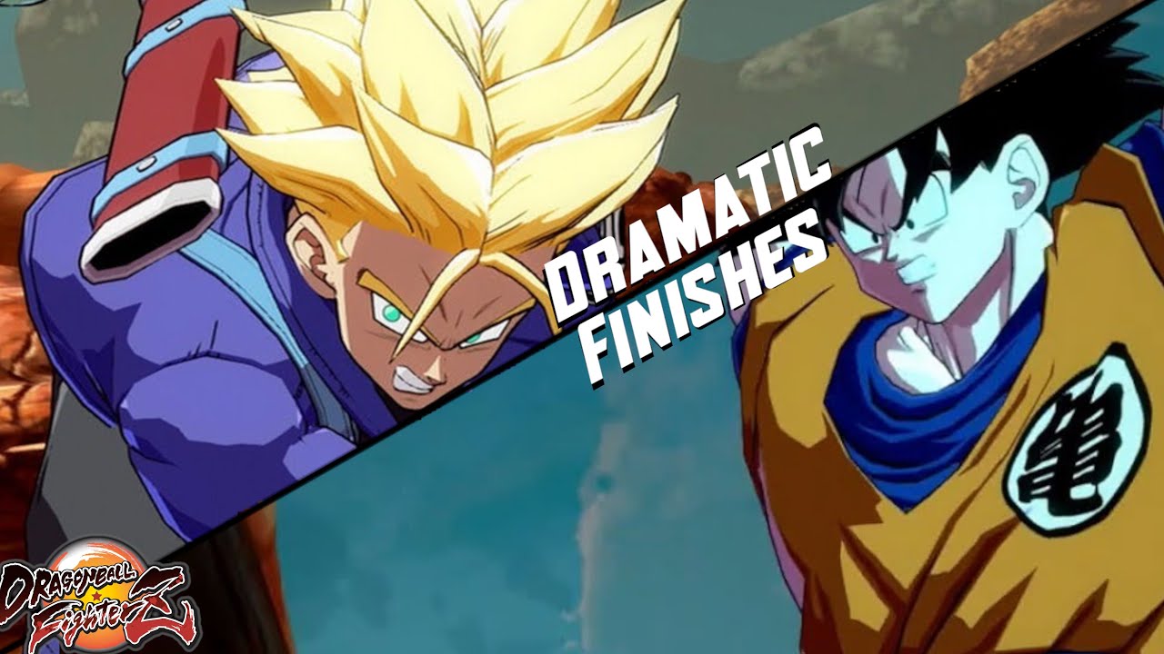 Goku And Trunks Dramatic Finishes In Cannon Order - YouTube