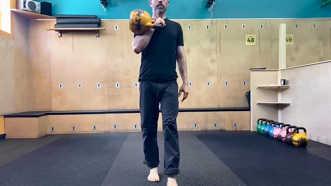Single Kettlebell Rack Carry - YouTube