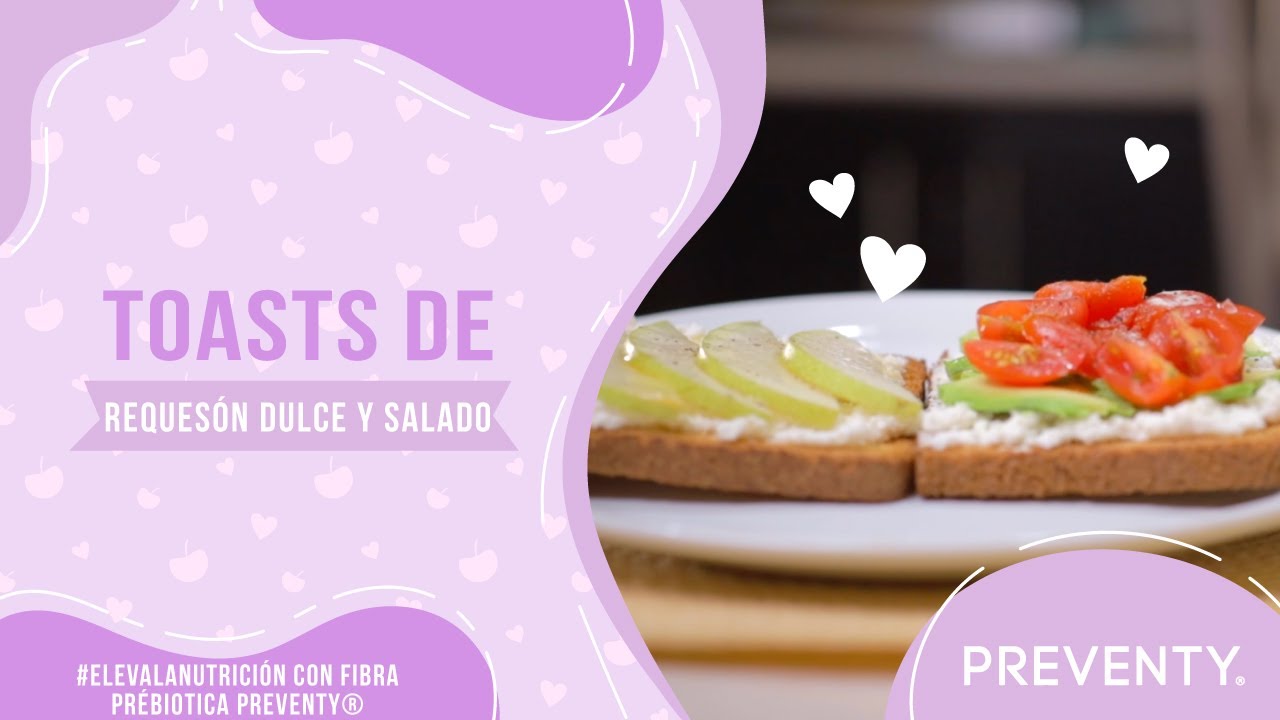 Toast de requesón dulce y salado - YouTube