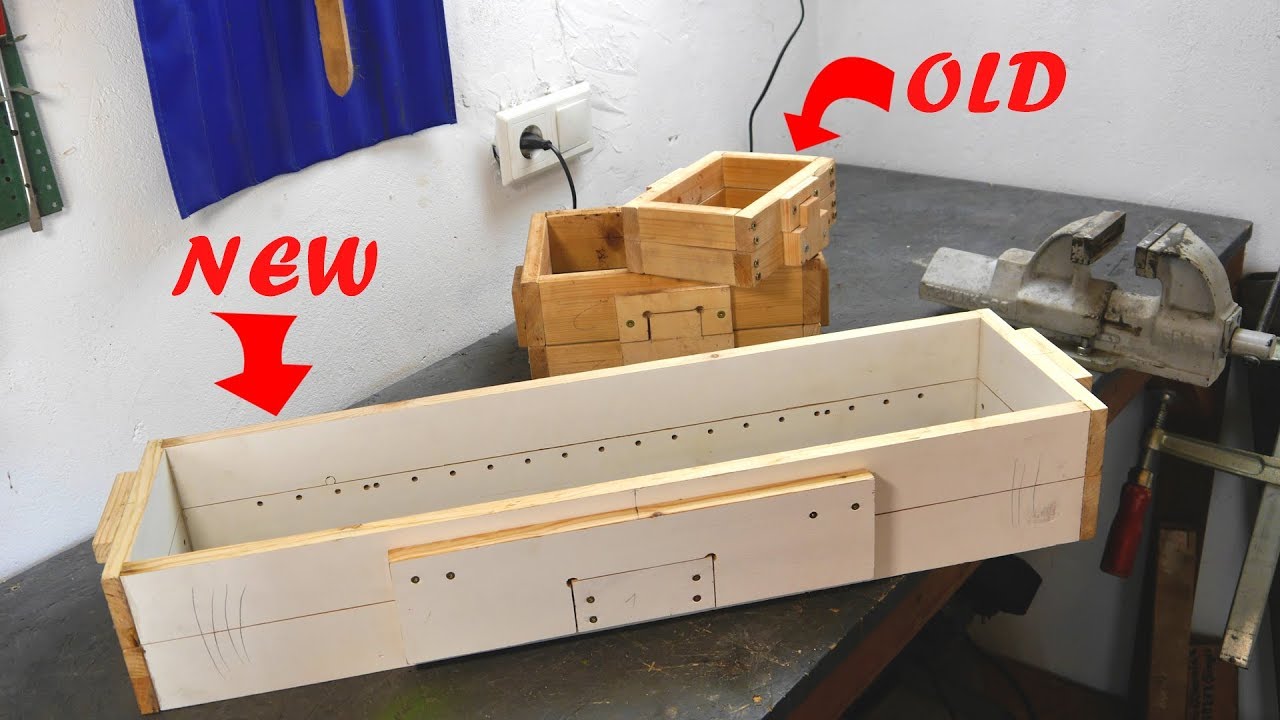 Making a a Molding Box or Casting Flask for Aluminium or Copper Casting ...