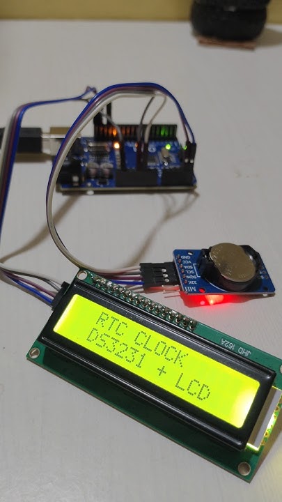 Arduino Based Real Time Clock with DS3231 + LCD Display - YouTube
