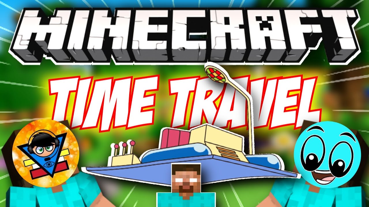 WE DID TIME TRAVEL IN MINECRAFT Ft. @AndreoBee [Herobrine Part 2] - YouTube