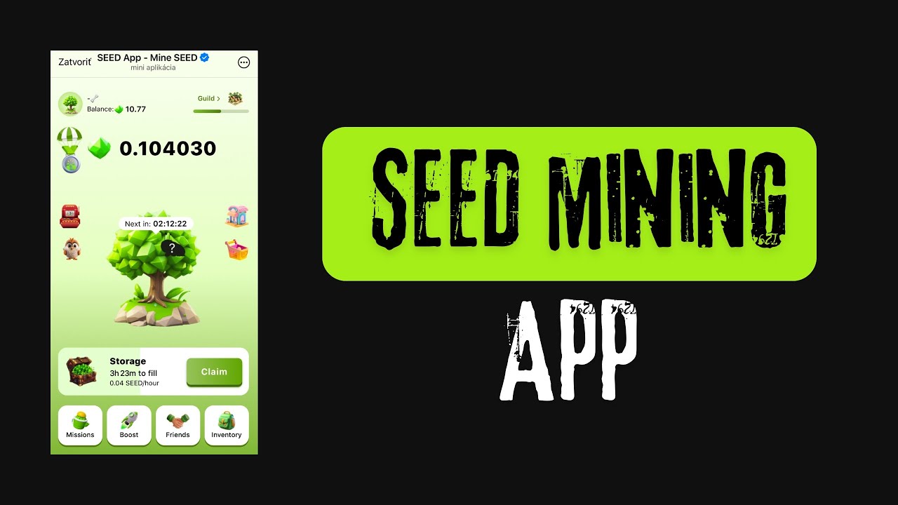 Best play to earn game! | How To Play SEED Mining app 🌱 | Earn $SEED 💎 ...