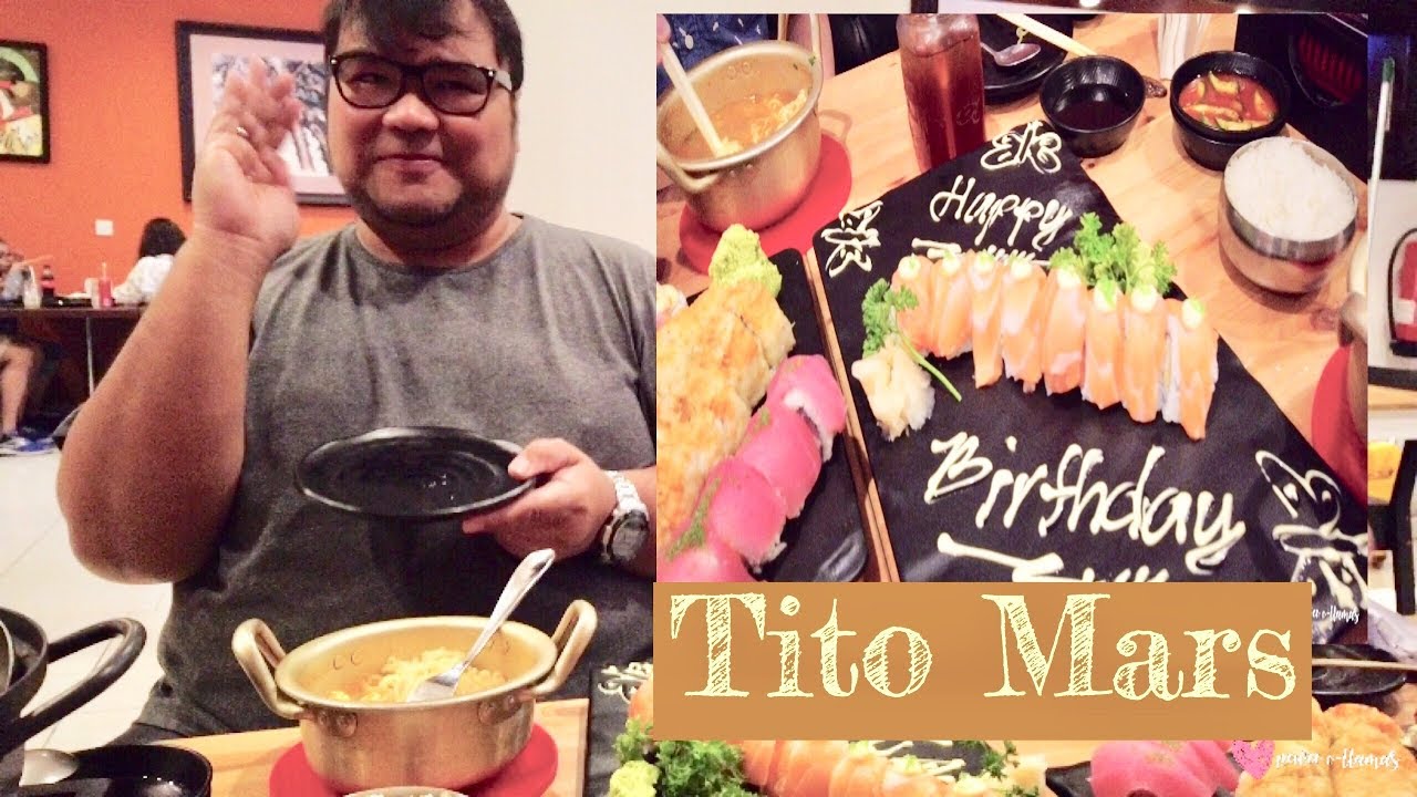 Celebrating Tito Mars Birthday at Little Yee Hwa | Korean & Japanese ...