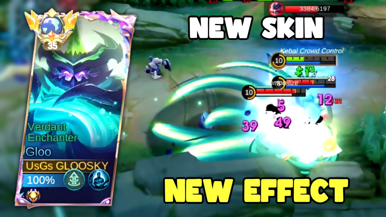 NEW SKIN & NEW EFFECT SKILL GLOO REVAMP 2025 - YouTube