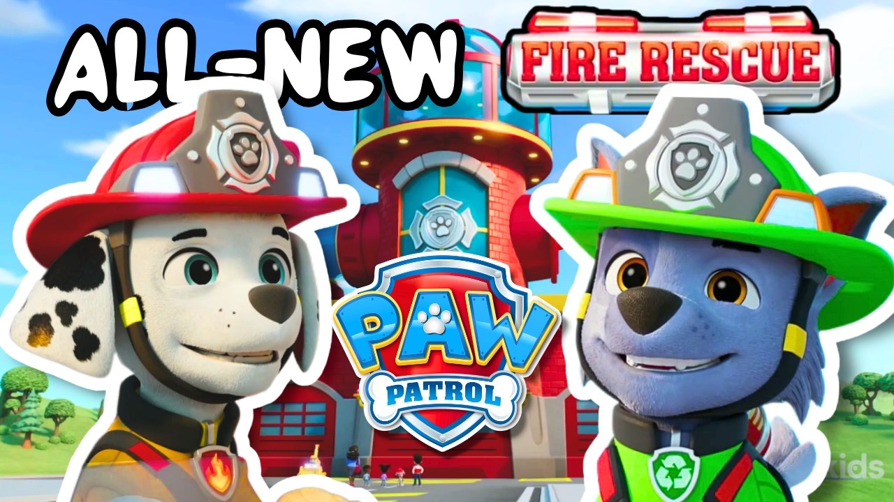 Our First Look at Fire Rescue! (New PAW Patrol Sub-series) - YouTube