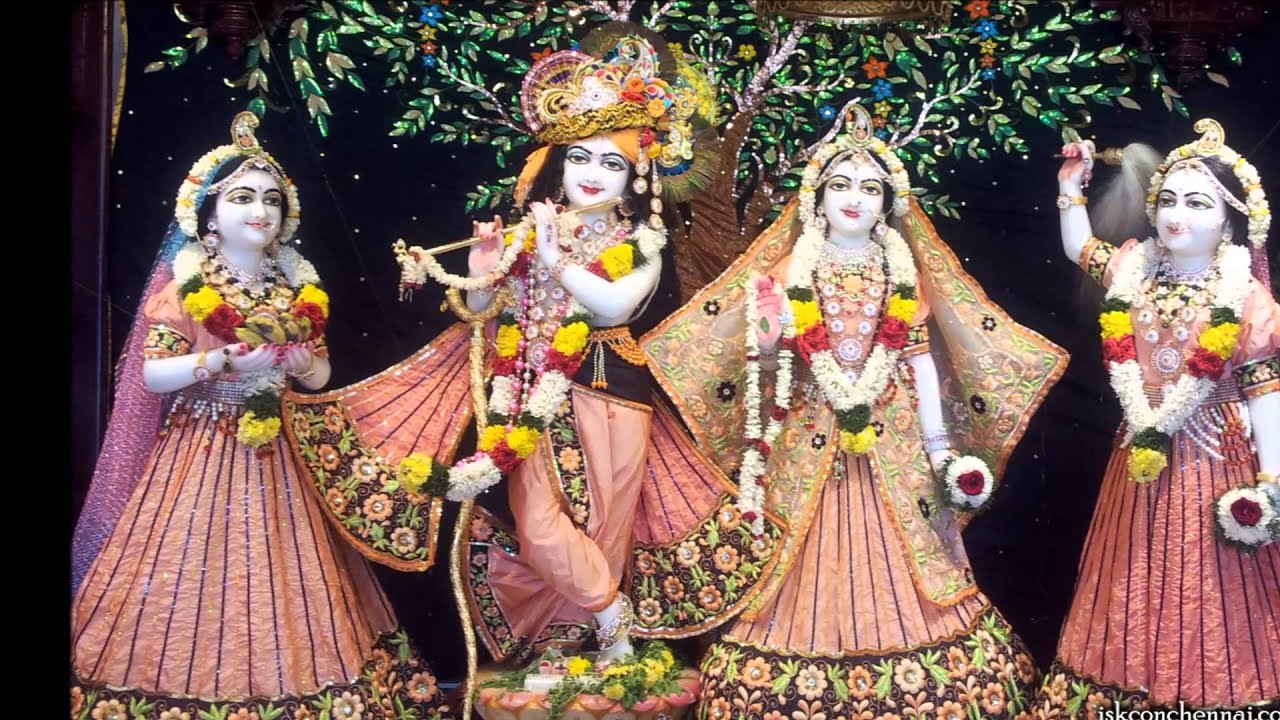 ISKCON Chennai Awesome HD Darshan - YouTube