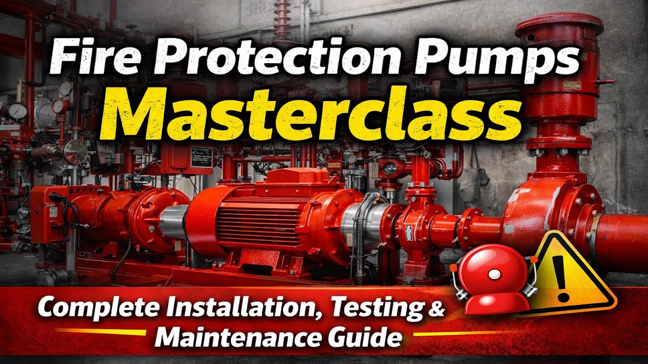 Fire Protection Pumps Masterclass | Complete Installation, Testing ...