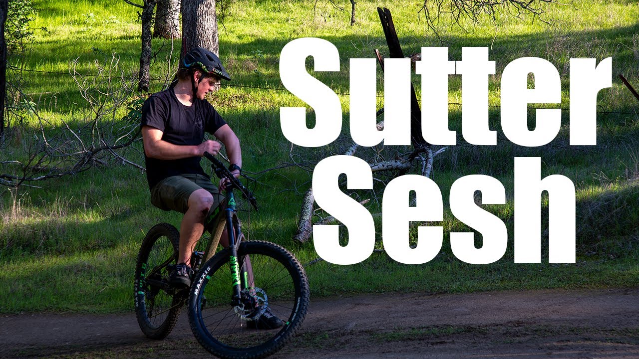 SUTTER MTB JUMPS SESSION!!! - YouTube