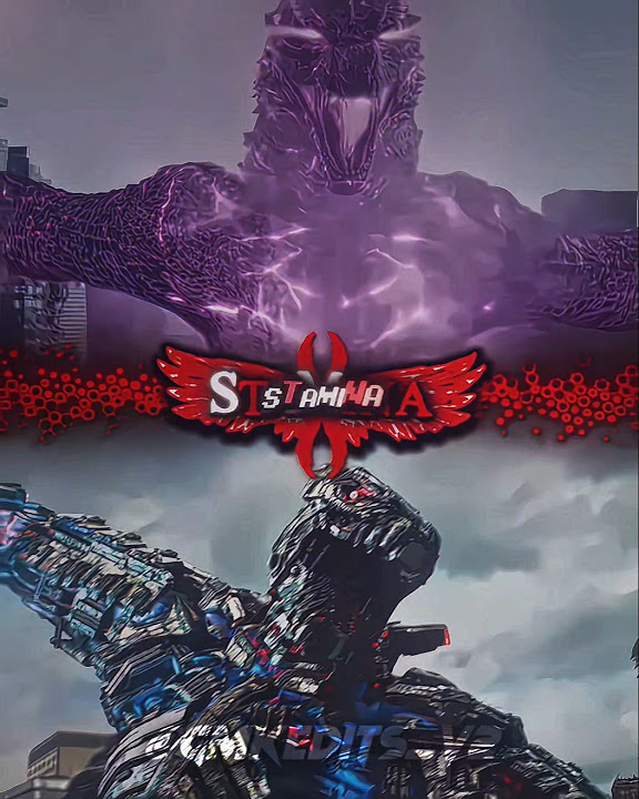 Godzilla (Evolved) vs Mecha Godzilla #1v1 #edit #monsterverse #fyp #alinghtmotion #toho # ...