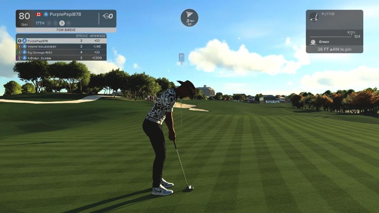 PGA TOUR 2K23_Zombie vision - YouTube