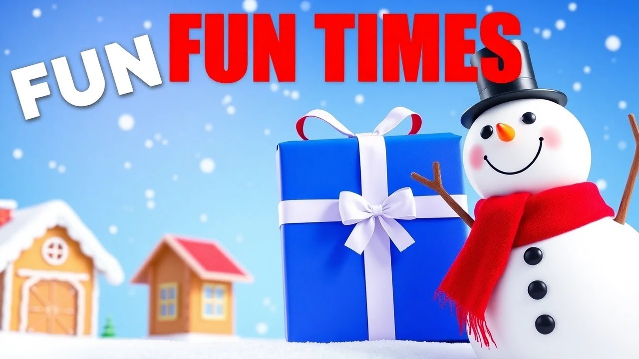 Merry CHRISTMAS Fun for KIDS! - YouTube