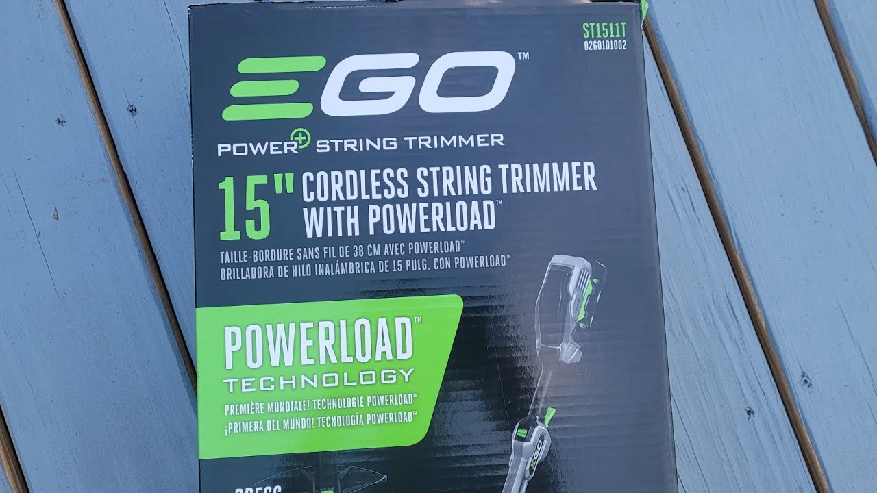 New? Unboxing Ego 56v String Trimmer. PT1 - YouTube