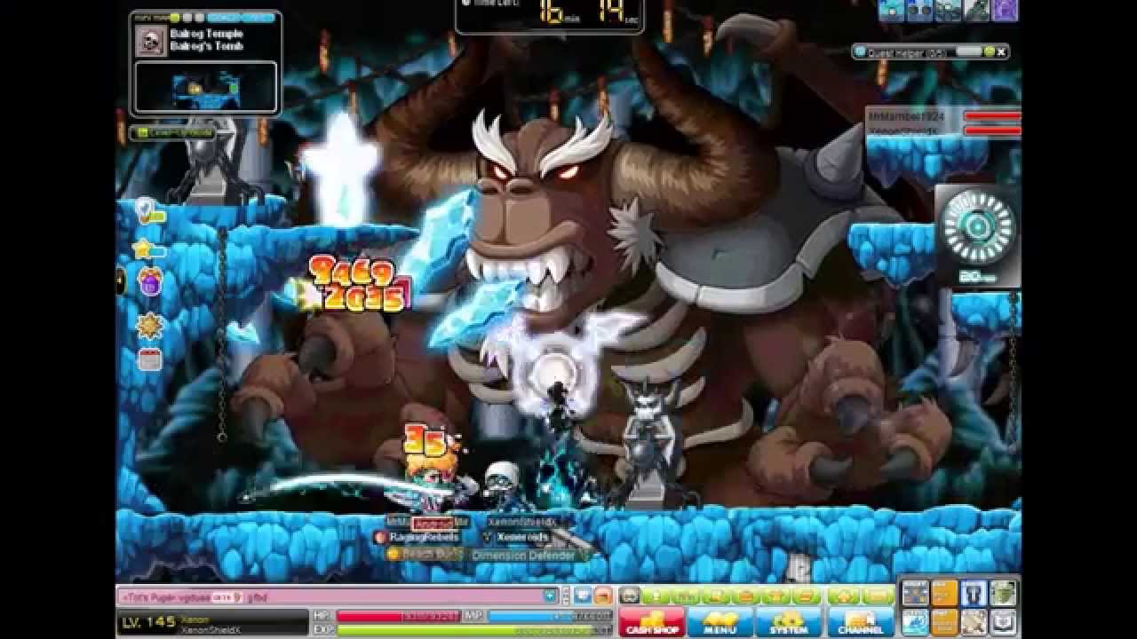 MapleStory 2 Guys Vs Balrog 2013 - YouTube