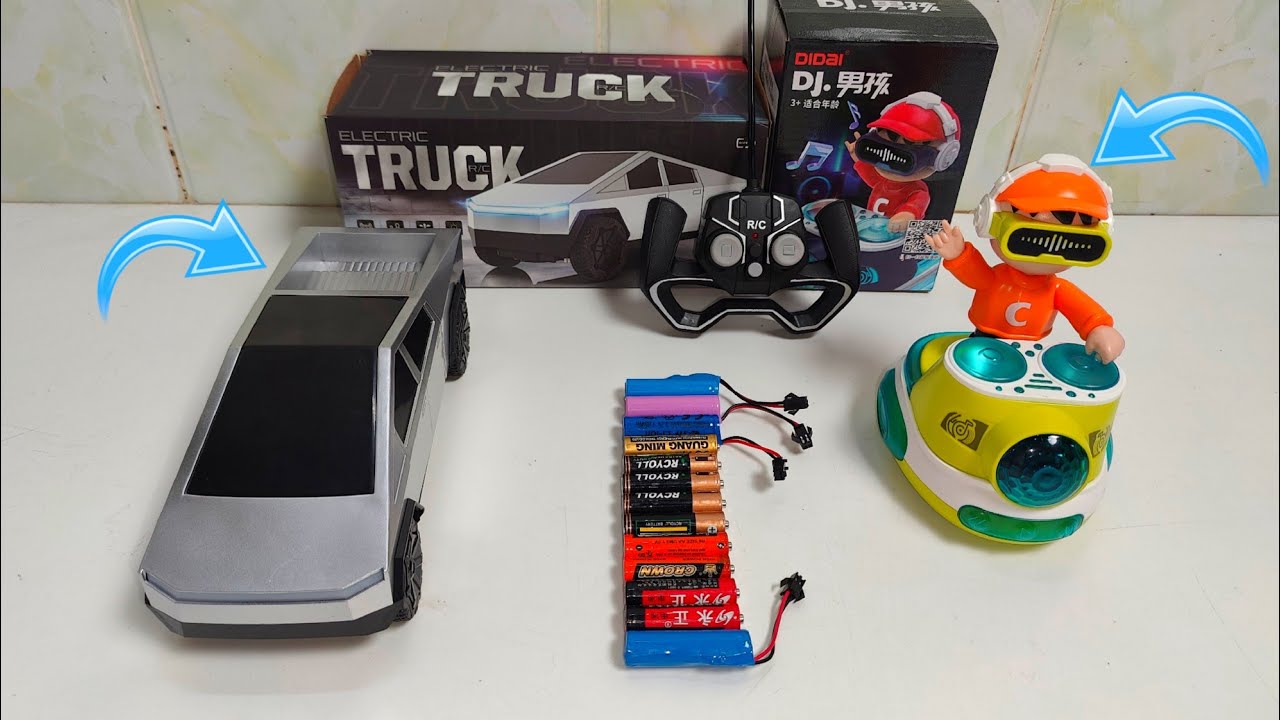 REMOTE CONTROL DJ.BOY AND ELECTRIC TRUCK UNBOXING | CHANNEL NINJA RC ...