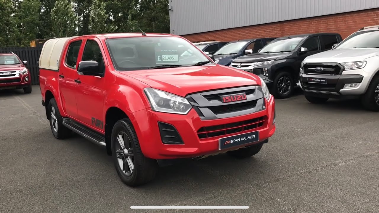 Isuzu D-Max 1.9TD Fury Double Cab 4x4 pickup - YouTube