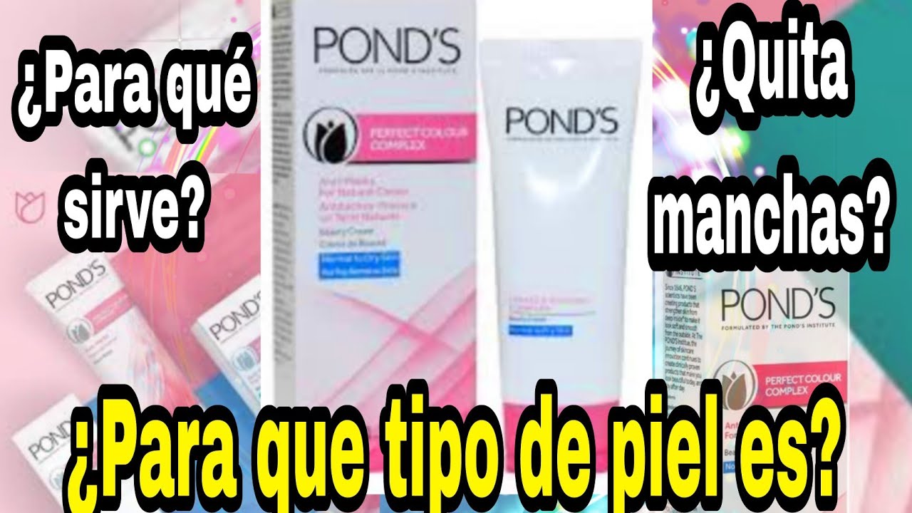 Para que sirve la Crema ACLARADORA para marcas ACNE beauty cream Ponds ...